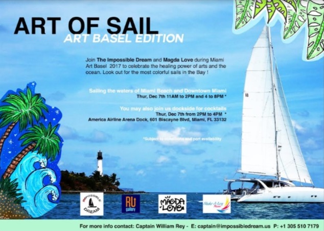 Impossible Dream presents the Art of Sail Journey with Magda Love