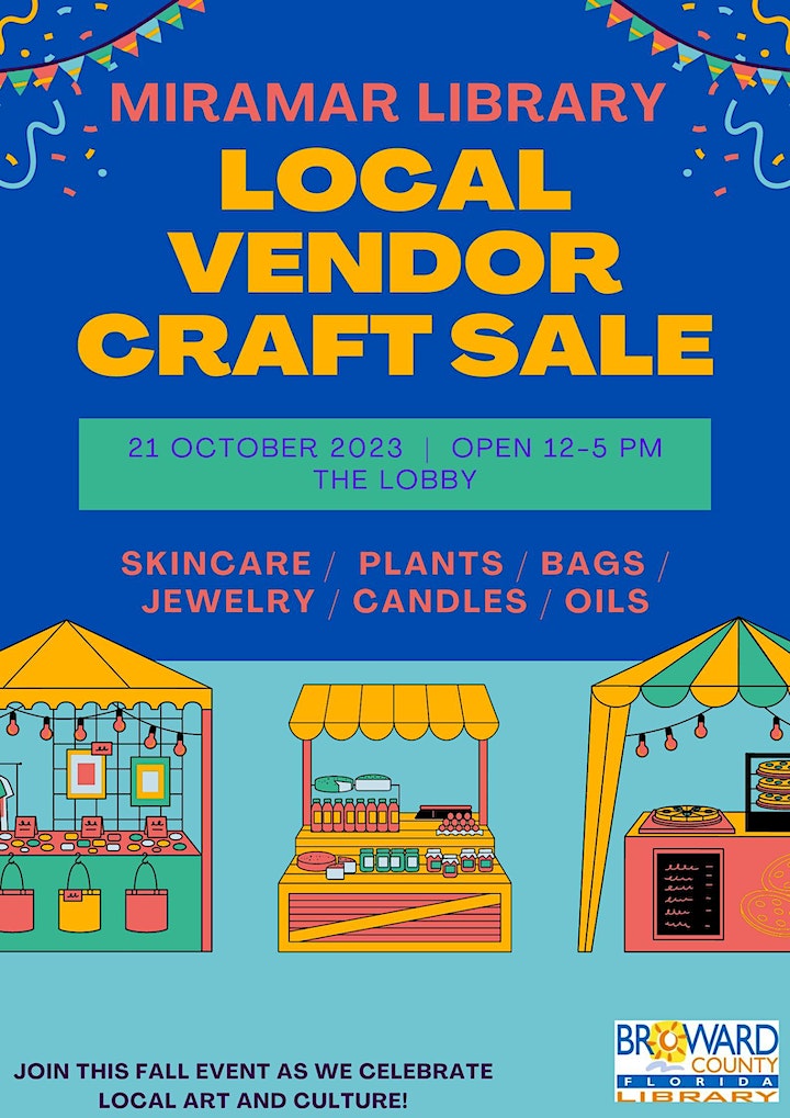Miramar Library presents Local Art & Craft Sale