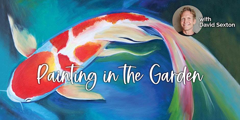 Miami Beach Botanical Garden: Painting Koi in the Garden with David Sexton