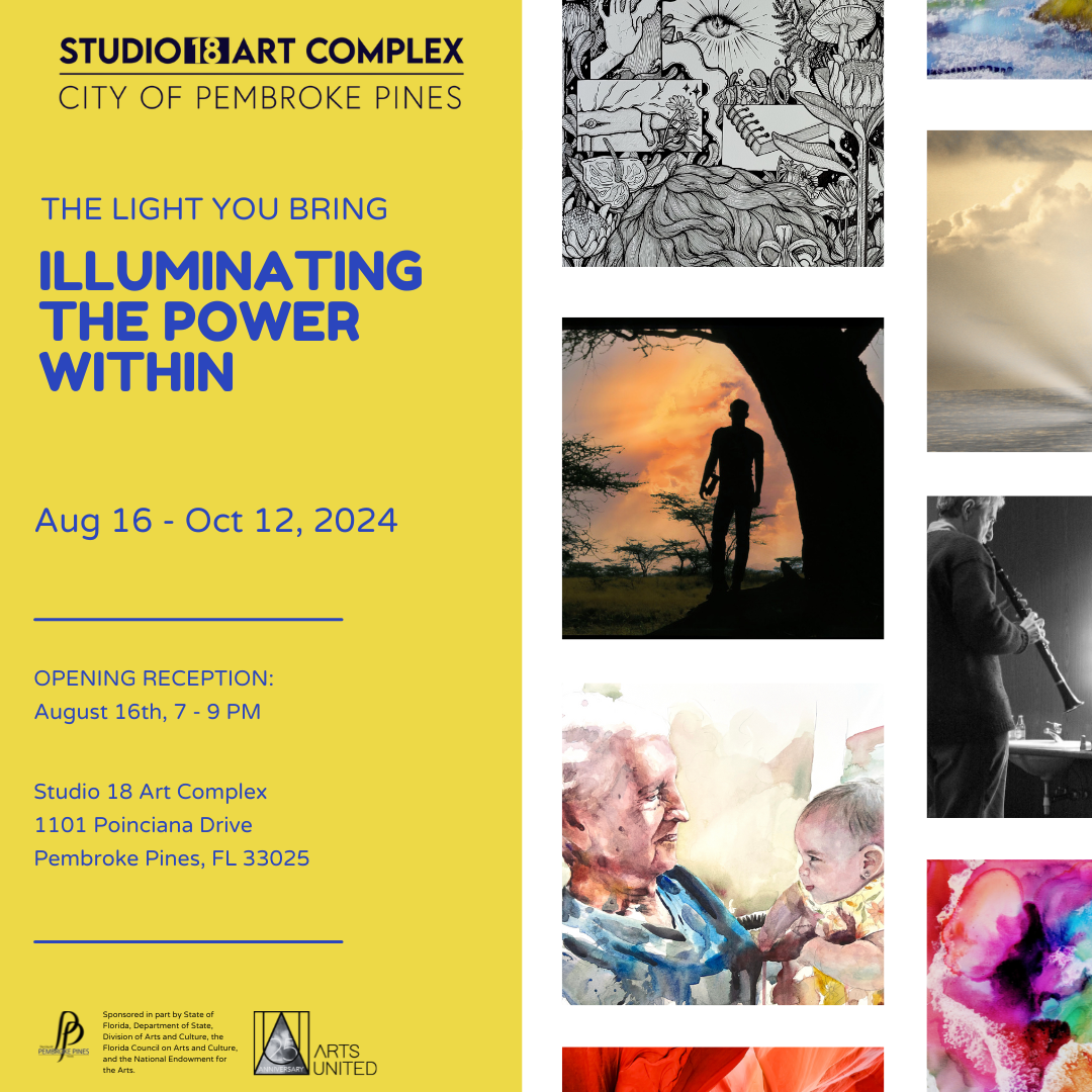 Studio 18 Art Complex presents “The Light You Bring” Fall Exhibition