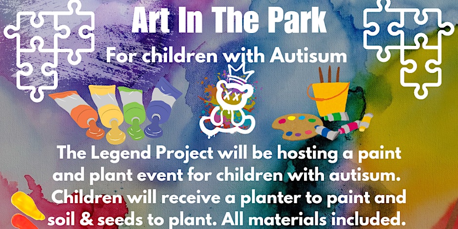 The Legend Project presents Art in the Park for Children with Autism