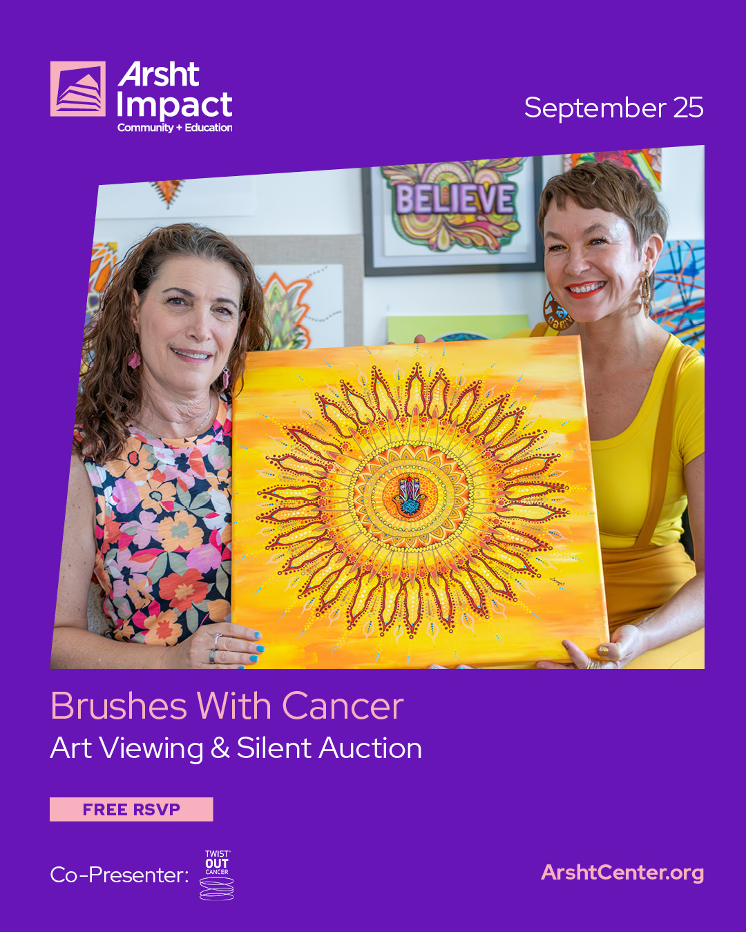 Adrienne Arsht Center presents Brushes with Cancer